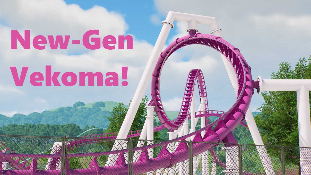 Midsized Vekoma MK1101 | Planet Coaster 2 POV - YouTube