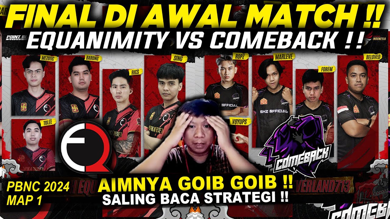 WOWWW !! 2 TEAM JUARA PBIC BIKIN KEJUTAN !! MAP 1 - PBNC 2024 - YouTube