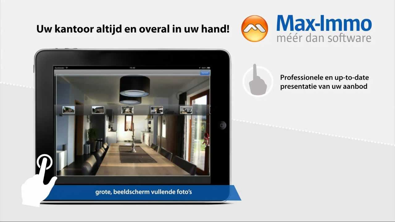 Max-Immo iPad app - YouTube