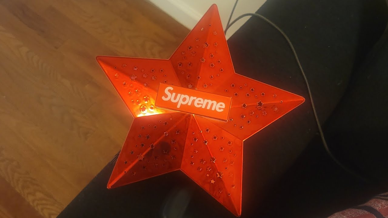 Supreme Tree Topper Red - YouTube