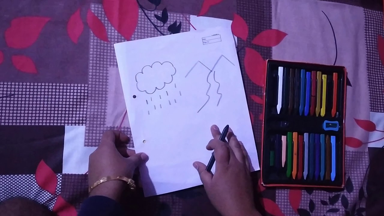 Free hand drawing of sources of water - YouTube