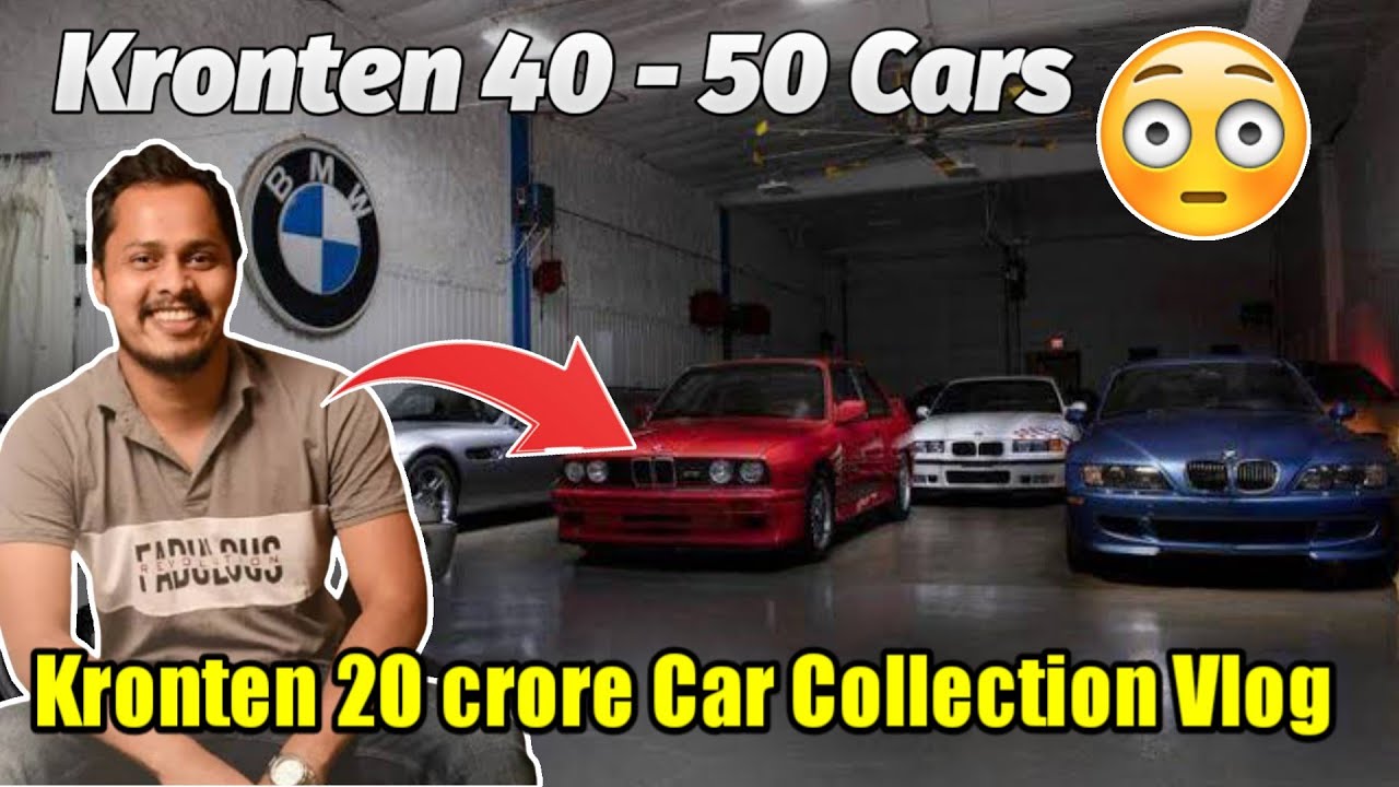 kronten 20 Crores Cars Collection Vlog 🤑 | Kronten Family 40-50 Cars ...