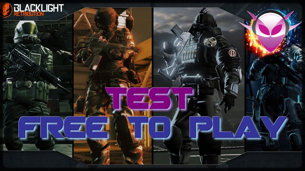 BLACKLIGHT RETRIBUTION FPS free to play PS4 et PC - TEST FR - YouTube