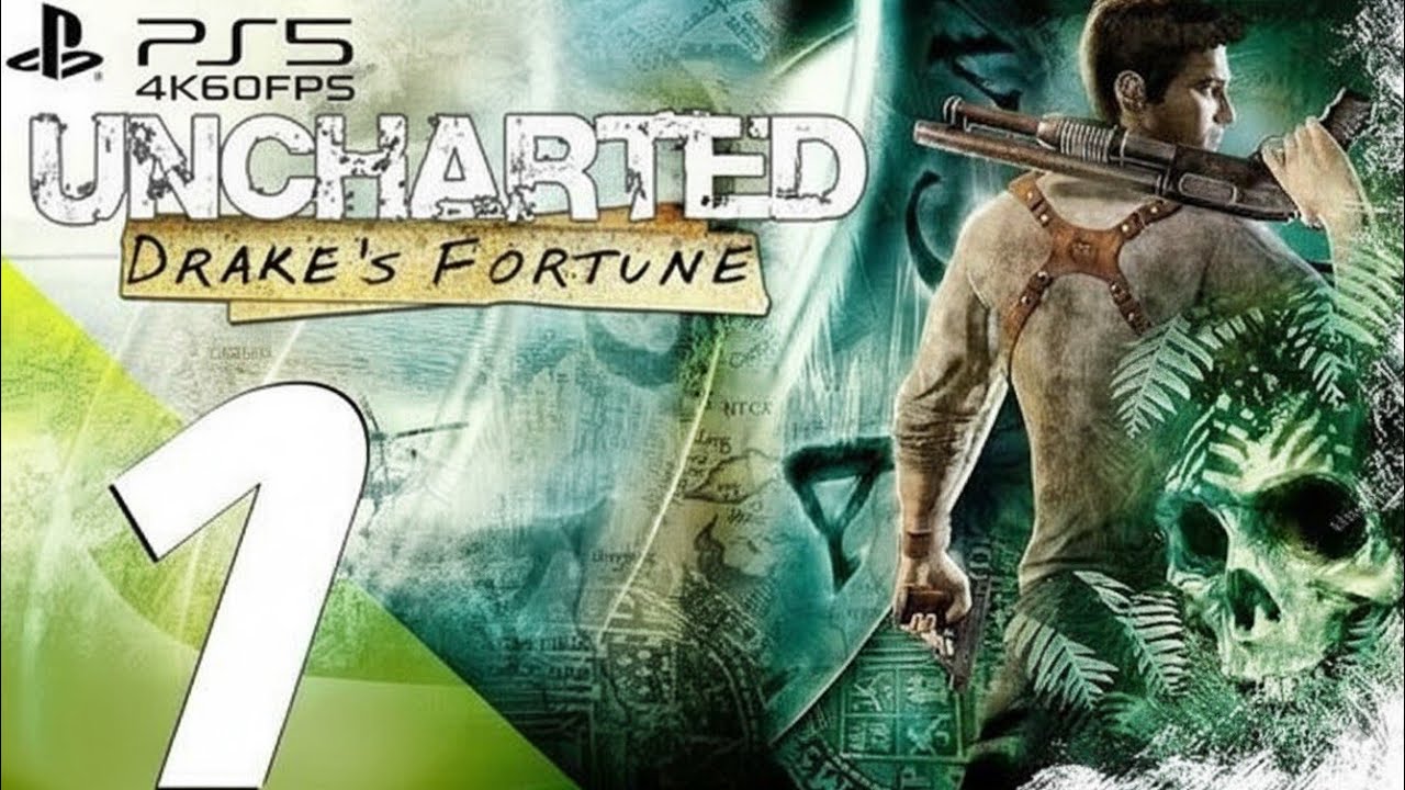 Uncharted 1 Remastered Walkthrough PART-1 Prologue [PS5 4K 60FPS]-NO ...