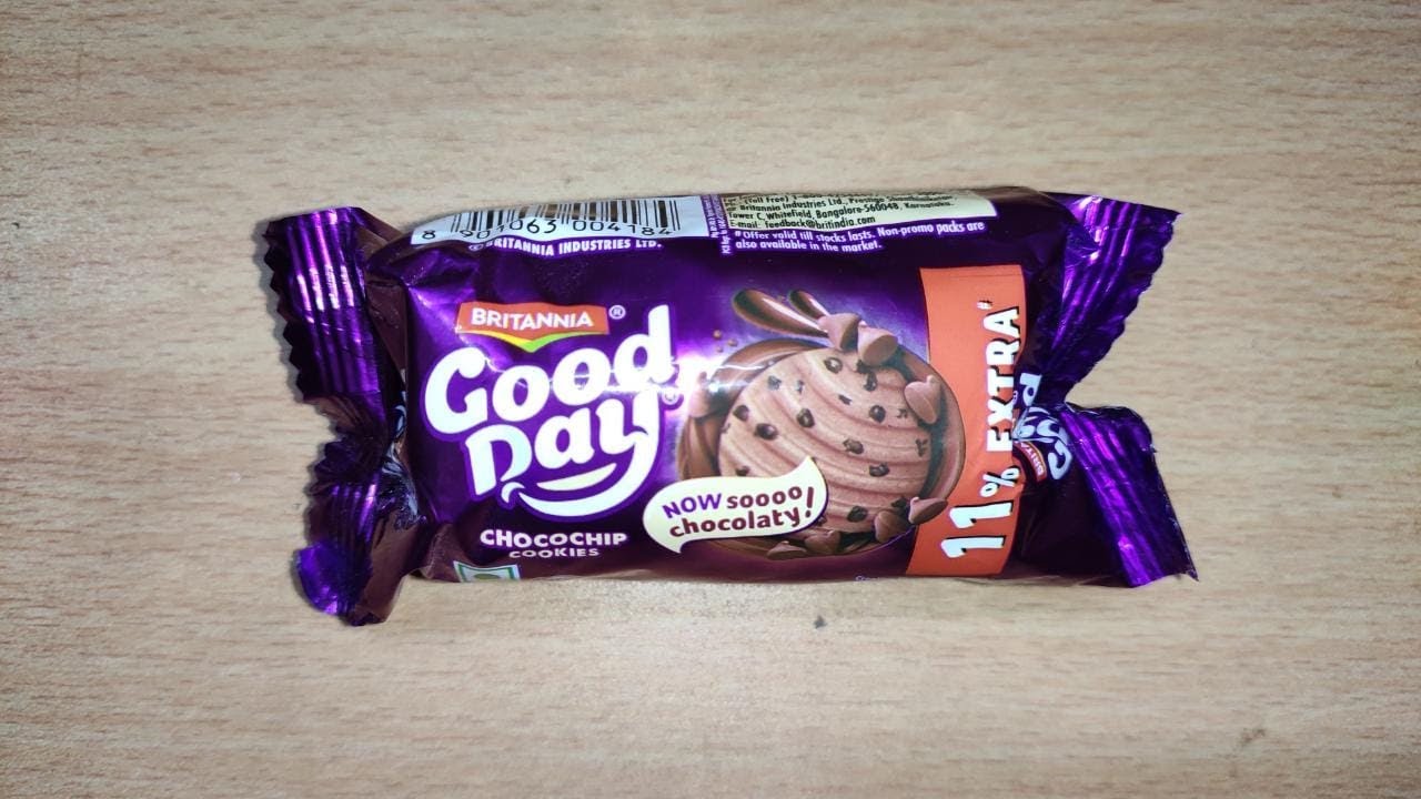 Britannia Good Day Chocochip Cookies || Review Master - YouTube