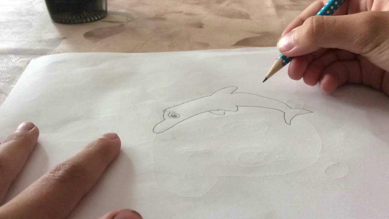 Delfin gyors rajz - YouTube