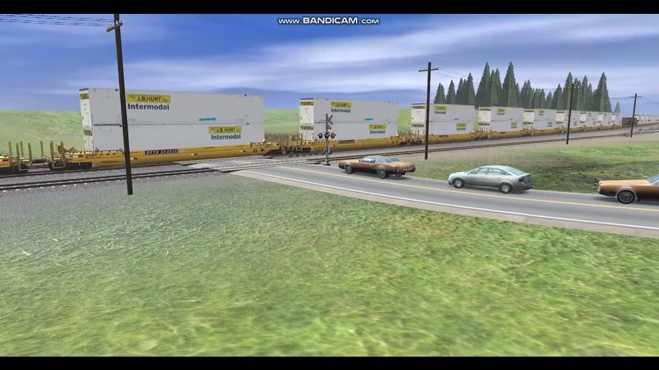 BNSF Freight Train on Marias Pass X on Trainz 2019 - YouTube