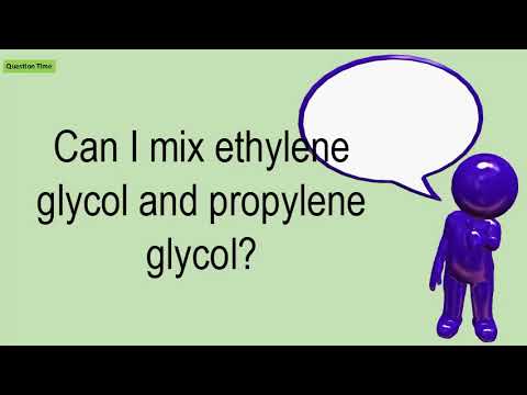 Can I Mix Ethylene Glycol And Propylene Glycol? - YouTube