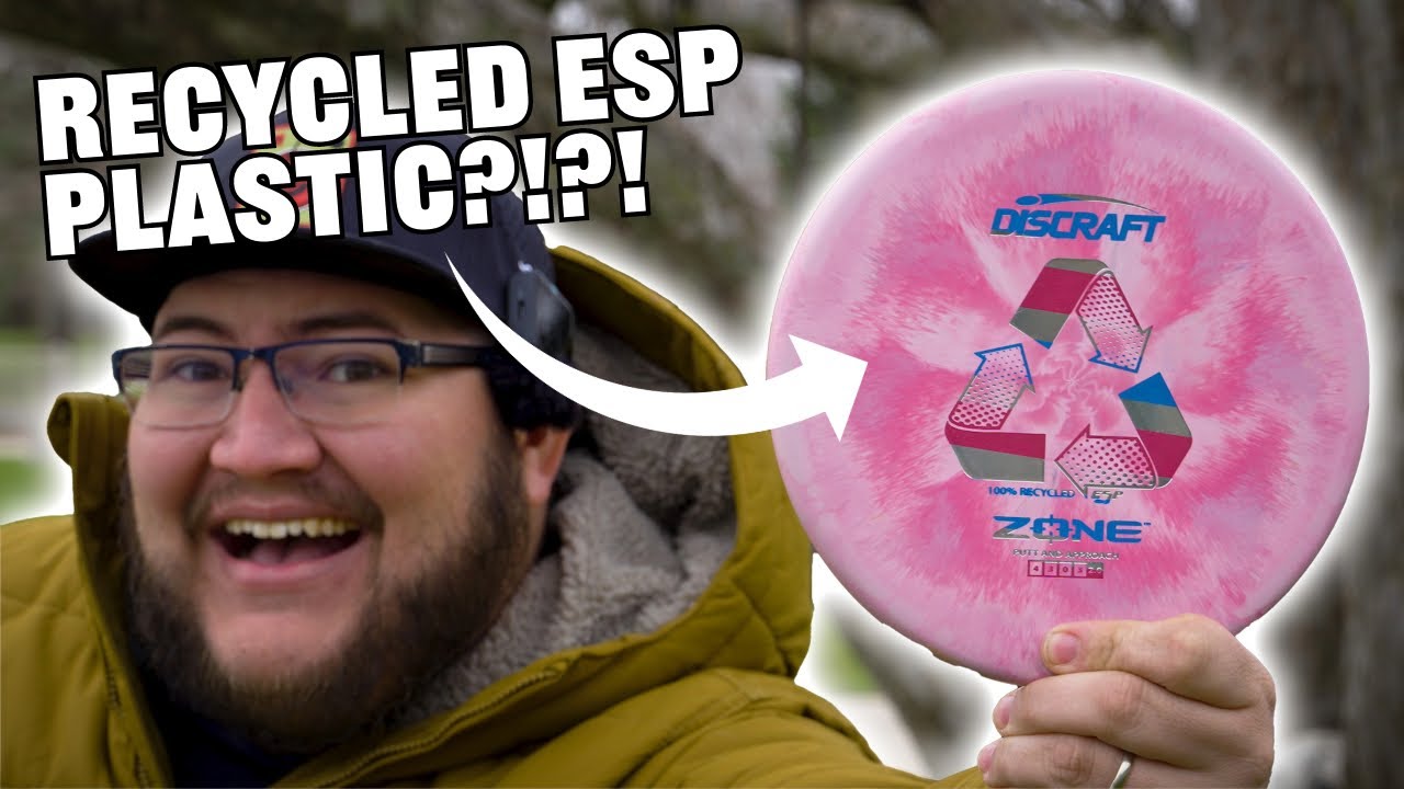 Trying out Discraft's new RECYCLED ESP plastic in the snow. - YouTube