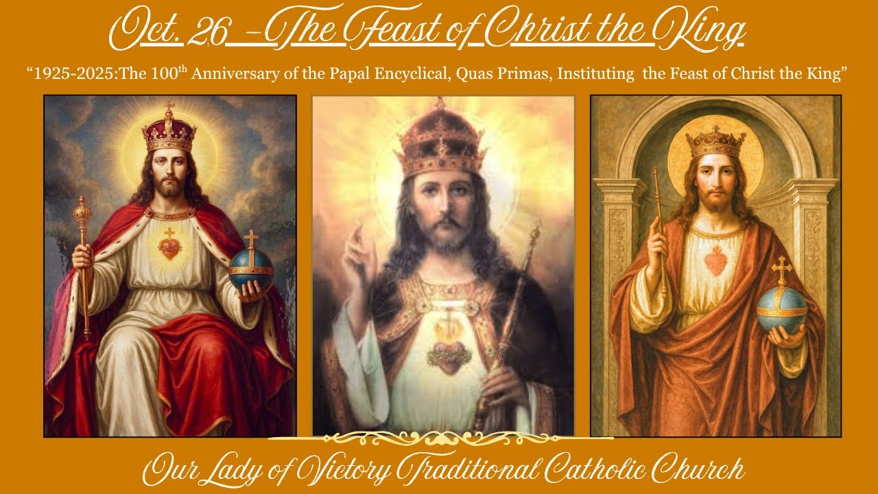 "Christ the King and the Dethronement of his Kingship in Society & The ...