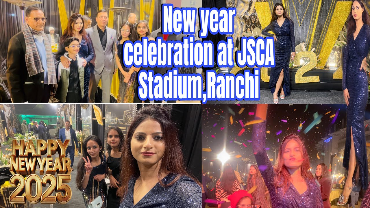 New year celebration in JSCA stadium,Dhurva Ranchi,Jharkhand,2025|Chief ...