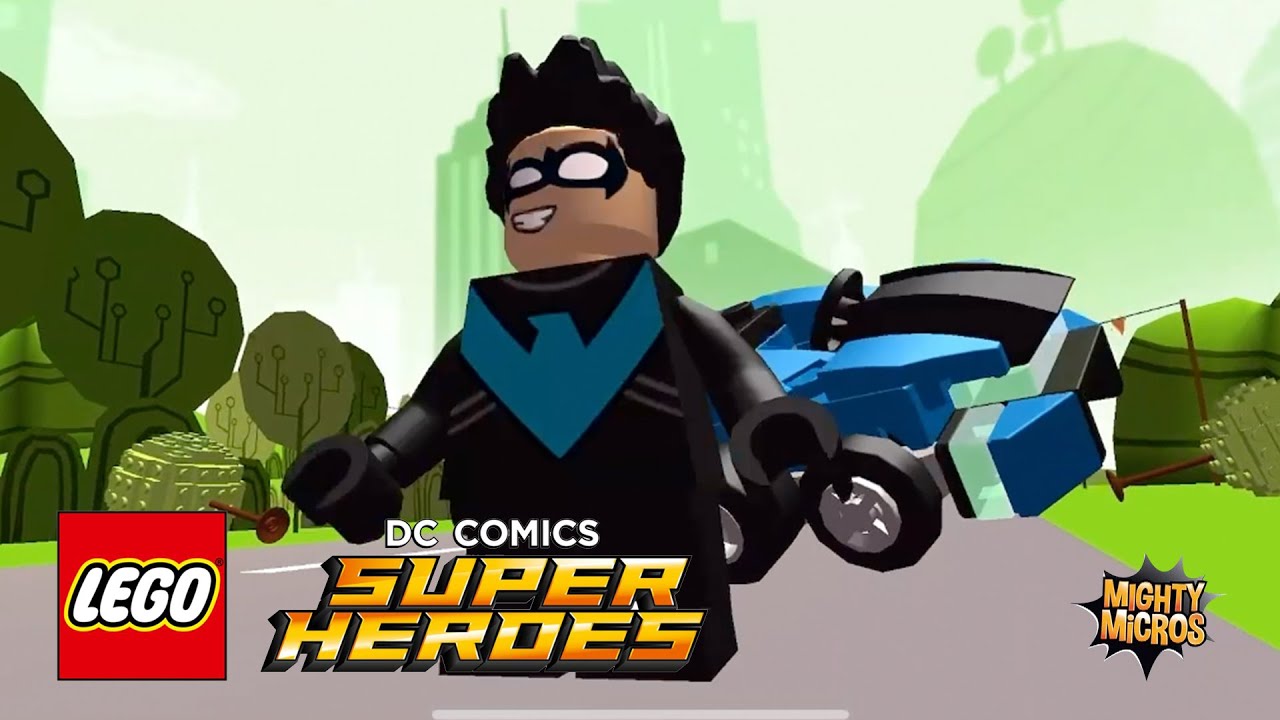 LEGO DC Mighty Micros #3 - Nightwing (iOS Gameplay) - YouTube