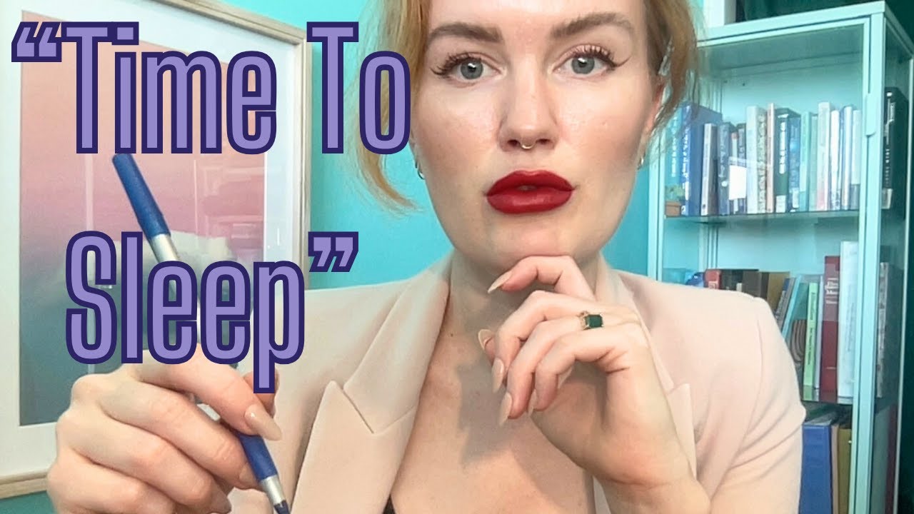 Your Hypnotist Puts You To Sleep | PEACE | 💤Roleplay ASMR Sleep HYPNOSIS 💤 Female Hypnotist ...