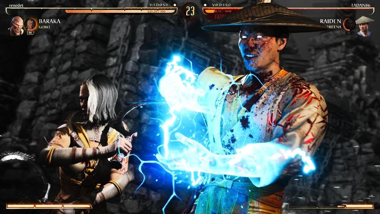Mortal Kombat 1 - Baraka vs Raiden - YouTube