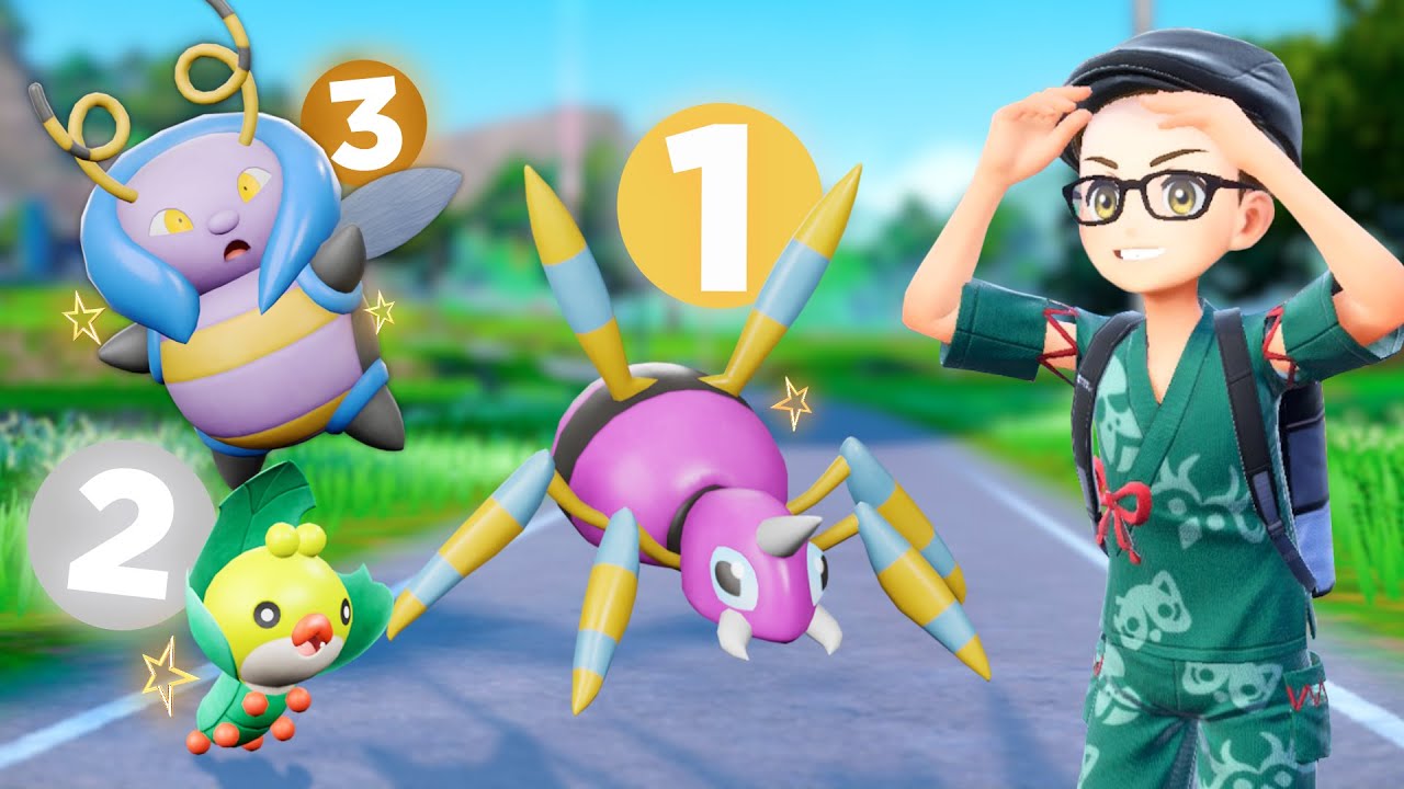 Kitakami's Shiny Bug Catching Contest - YouTube