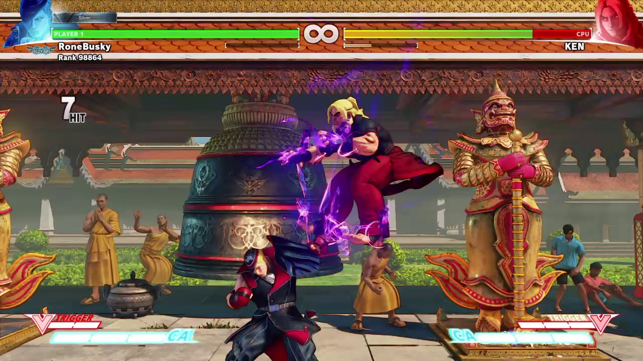 SFV S2.5 Ed Full Meter Combo - YouTube