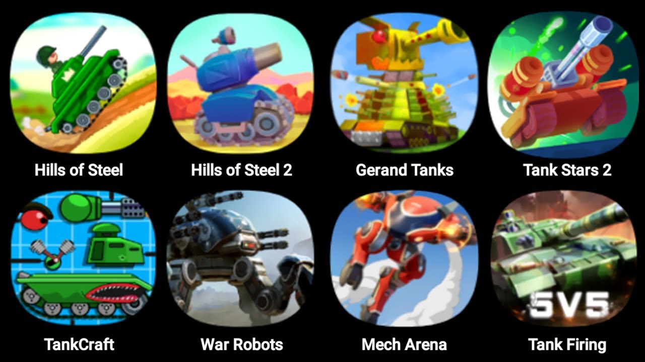Hills Of Steel, Hills Of Steel 2, Gerand Tanks, Tank Stars 2, Tank ...