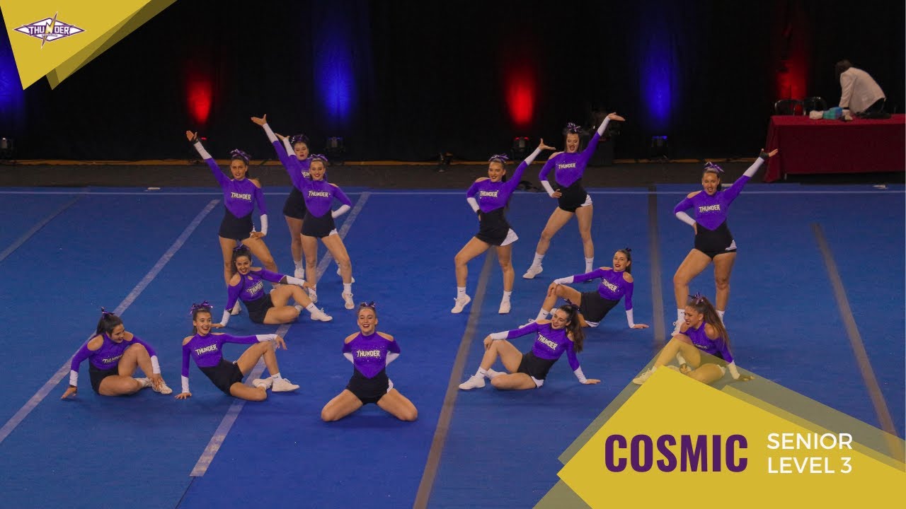 COSMIC Senior Lvl 3 ⚡ | MEET OUR TEAMS 2024 | Cheerleading Barcelona - YouTube