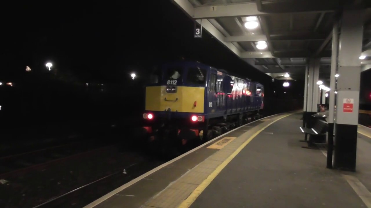 Freshly Overhauled NIR 111 Class loco 112 at Adelaide & Belfast Central ...