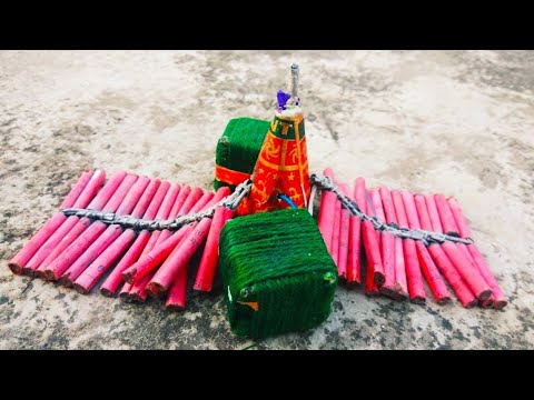 Experiment : anar, sutli or red mirchi crackers combo | diwali crackers ...