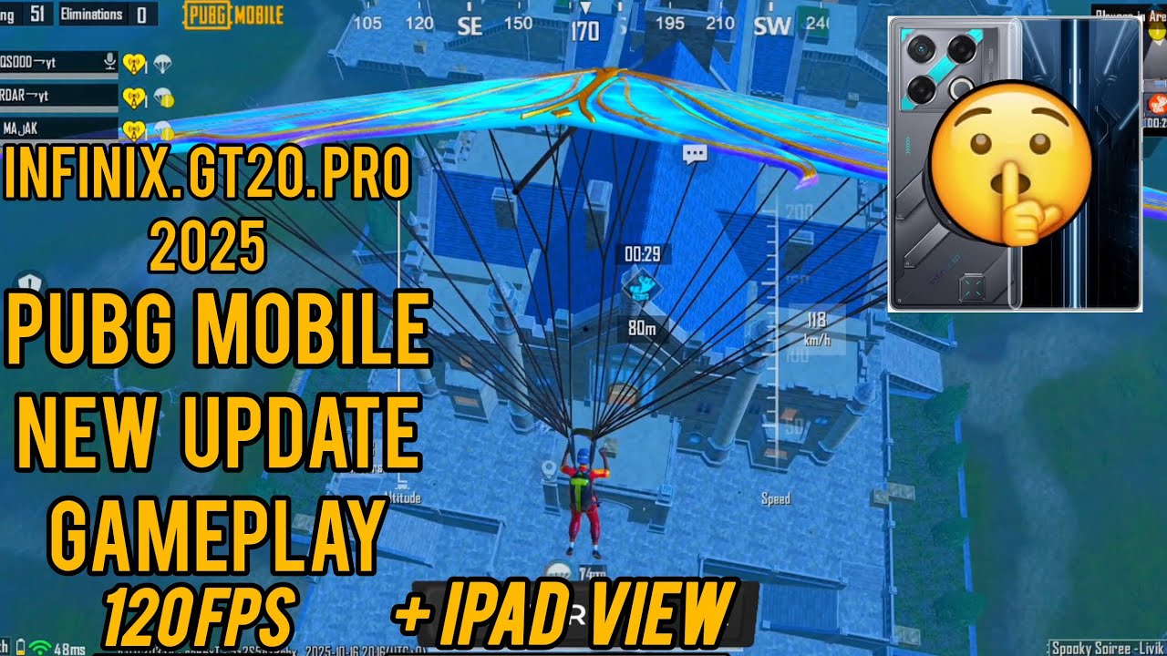 SMOOTH + 120 FPS with ANTI ALIASING : 4X💀🔥 | infinix GT 20 Pro PUBG ...