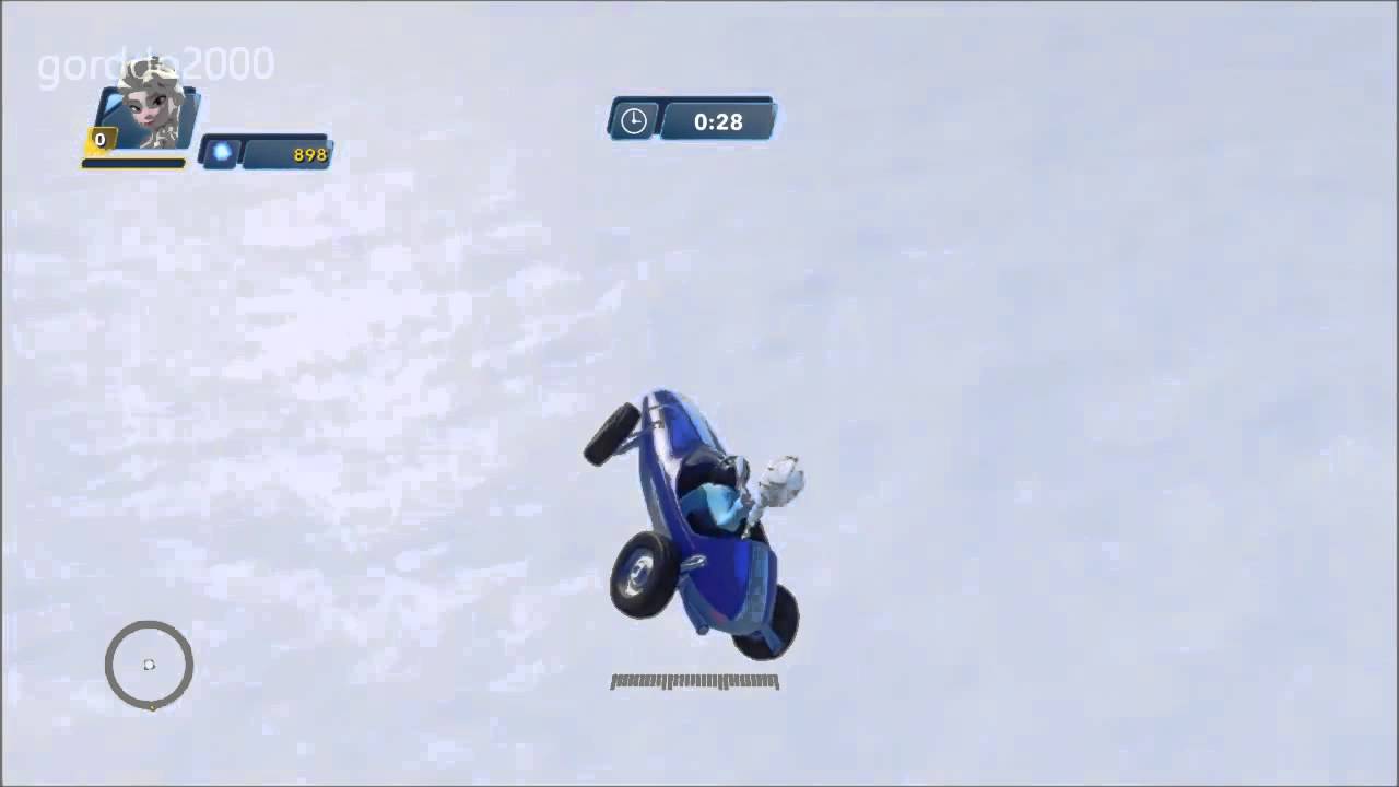 Disney Frozen race track with Nursery Rhymes Part 6 - YouTube