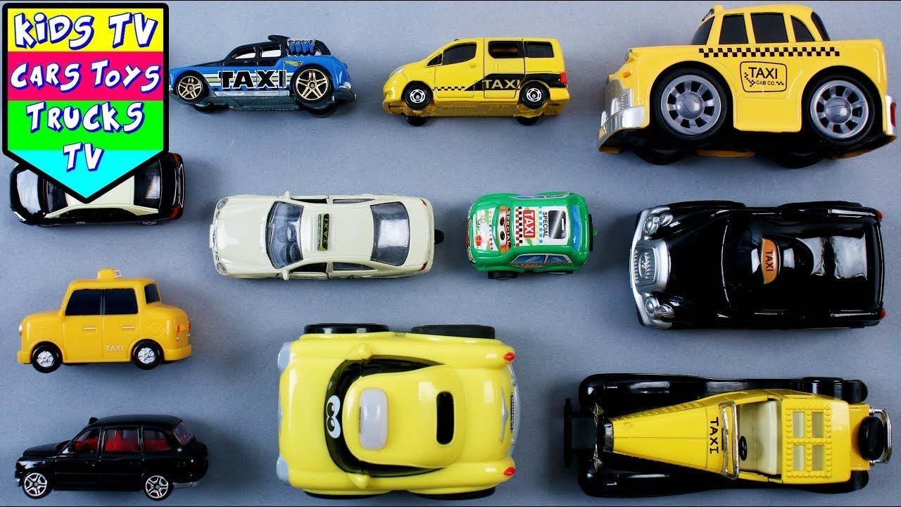 Learn About Types of Taxi's with Toys for Kids - YouTube
