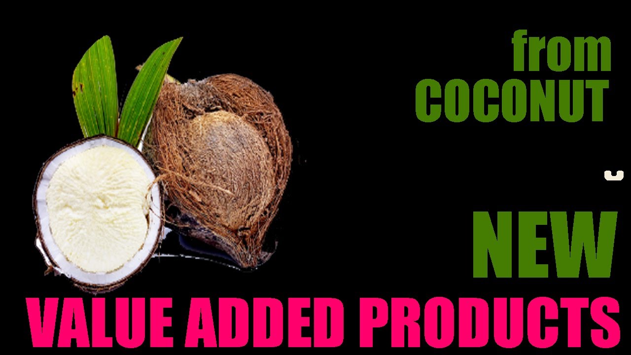 INFORMATION : VALUE ADDED PRODUCTS FROM COCONUT APPLE - YouTube
