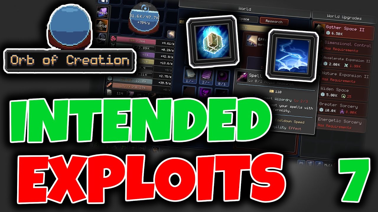 Spell Combos that looks like Game Exploits! [Orb of Creation ...