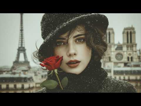 French Chanson Music 🎶 Vintage French Love Songs & Paris Café Ambience