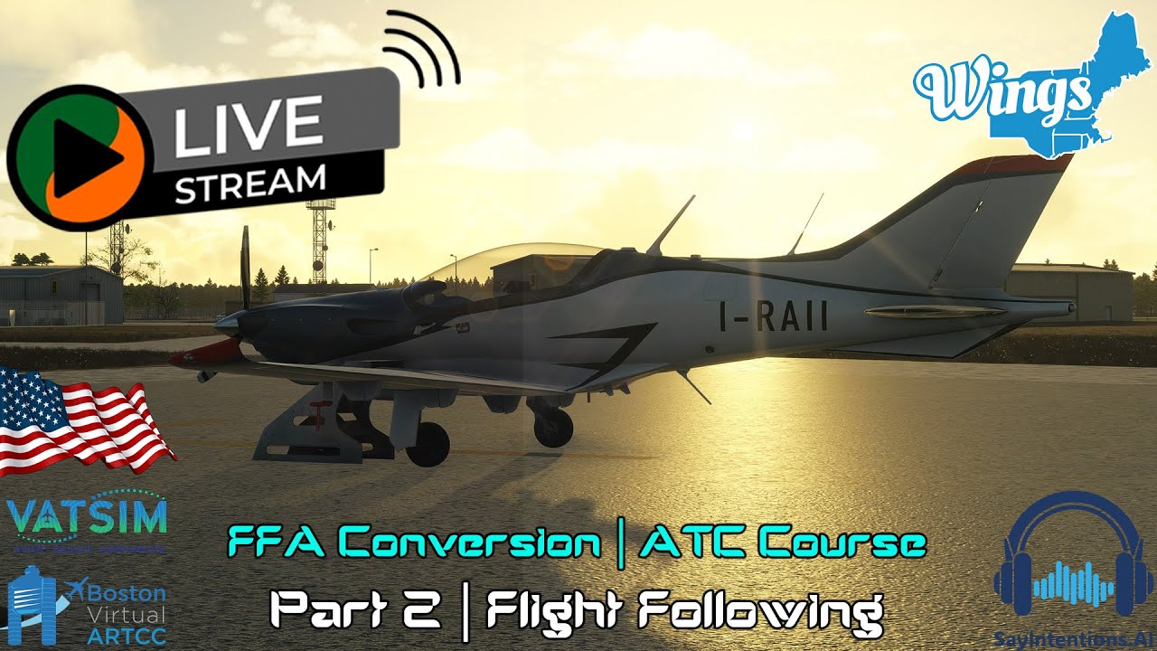Microsoft Flight Simulator 2024 | Learn ATC | FAA VFR Procedures ...