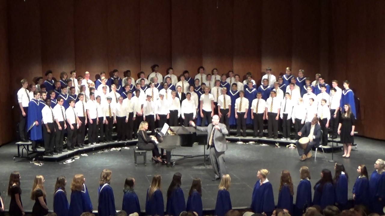 2017 STMA HS Mass Choir – Draw the Circle Wide - YouTube