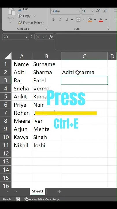 Excel magic tricks #exceltech #excel #excelgyan #tutorial #smartphone - YouTube