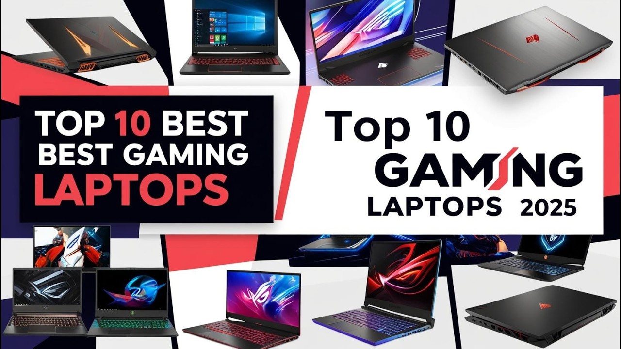 Top 10 Best Gaming Laptop 2025 - YouTube