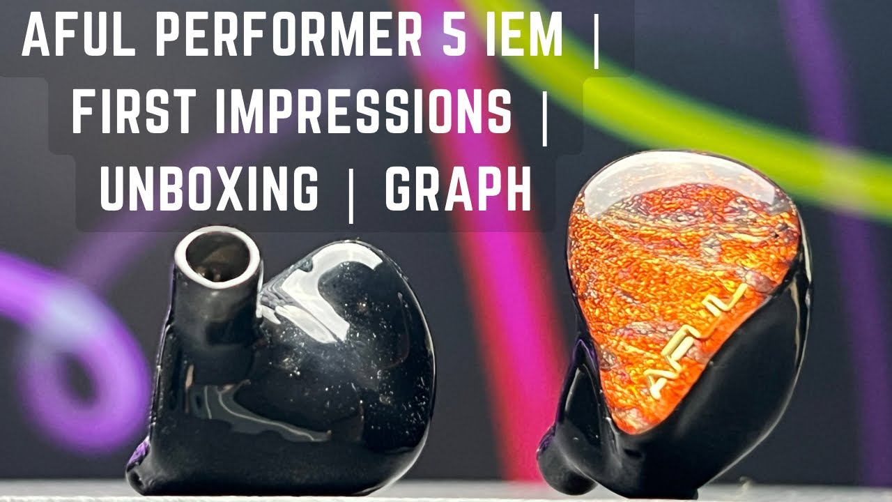 AFUL Performer 5 1DD+4BA Earphones (iem) | First Impressions | Unboxing ...