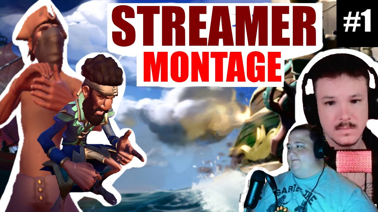 Sea Of Thieves - Death Dealer Crew - Streamers Montage #1 - YouTube