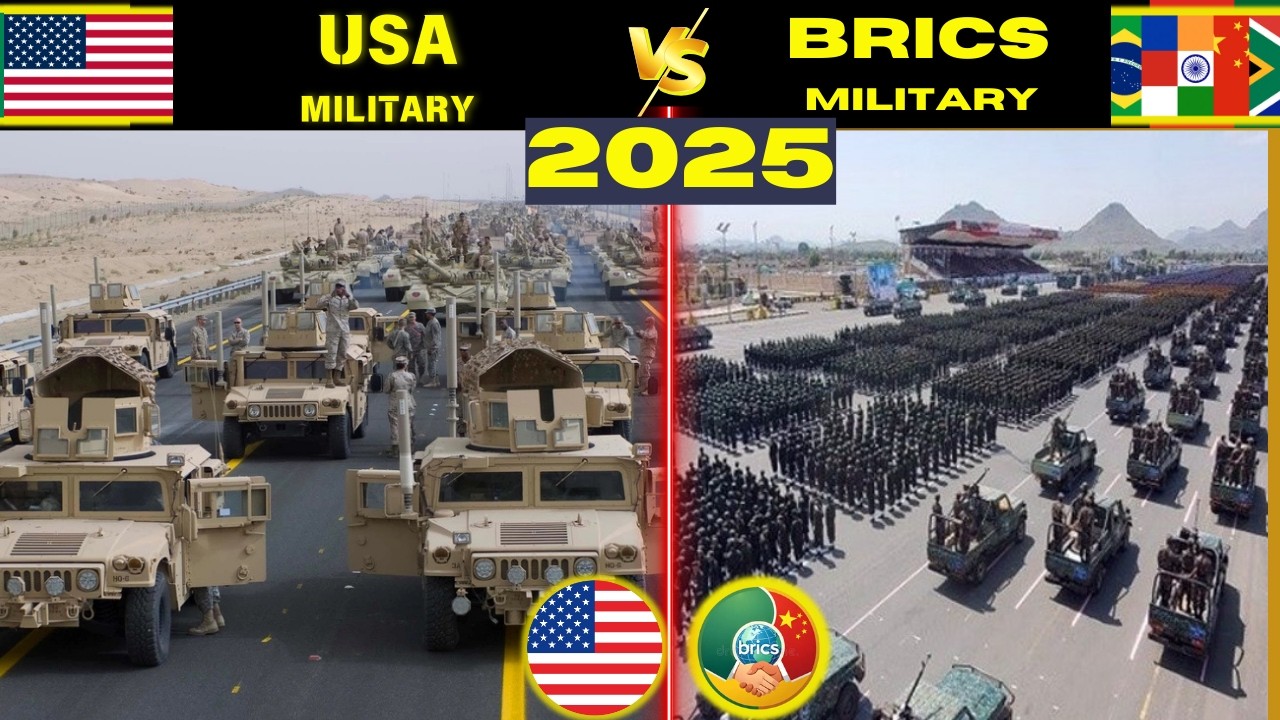 How would BRICS affect the US? USA vs BRICS Military Power Comparison ...