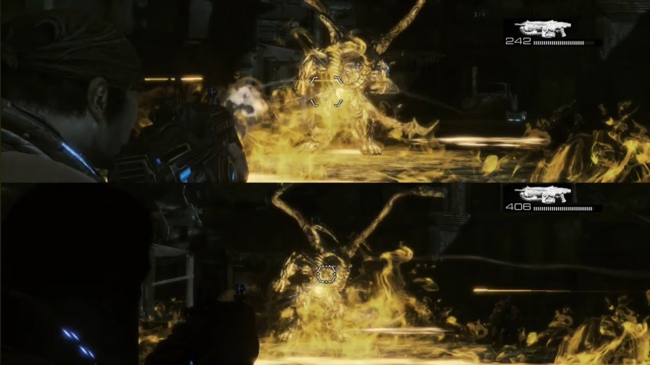 Gears of War 3 / Gameplay Xbox 360 - Split Screen Campaign Pt. 8 - YouTube