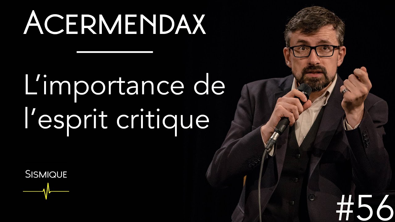 Esprit critique, scepticisme et zététique - Thomas C. Durand - YouTube