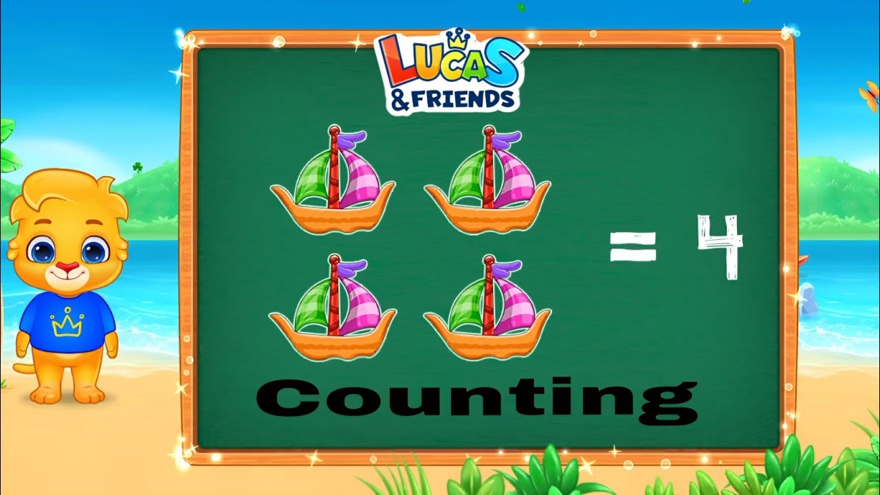 Lucas and Friends: The Ultimate Counting Adventure - YouTube