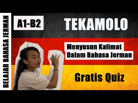 A1-B2| Menyusun Kalimat Bahasa Jerman | TeKaMoLo