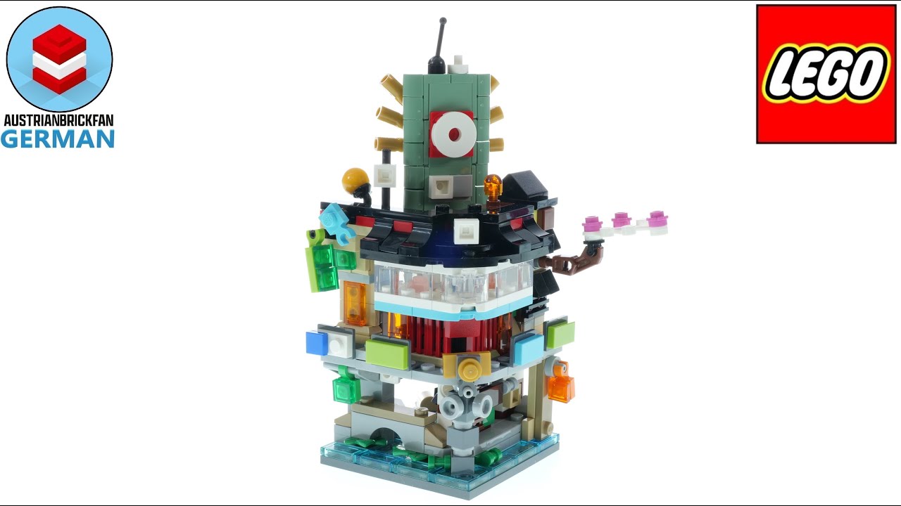 LEGO Ninjago 40703 Mikro Ninjago City – LEGO Speed Build Review - YouTube