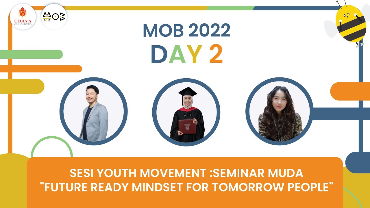 MOB UBAYA 2022 - Day 2 Sesi Youth Movement : Seminar Muda "Future Ready ...