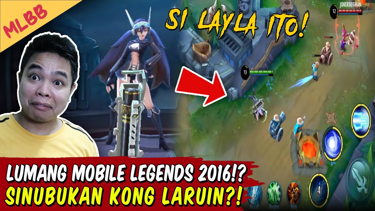 Nilaro ko Ang Lumang Mobile Legends 2016 Pa!? - YouTube