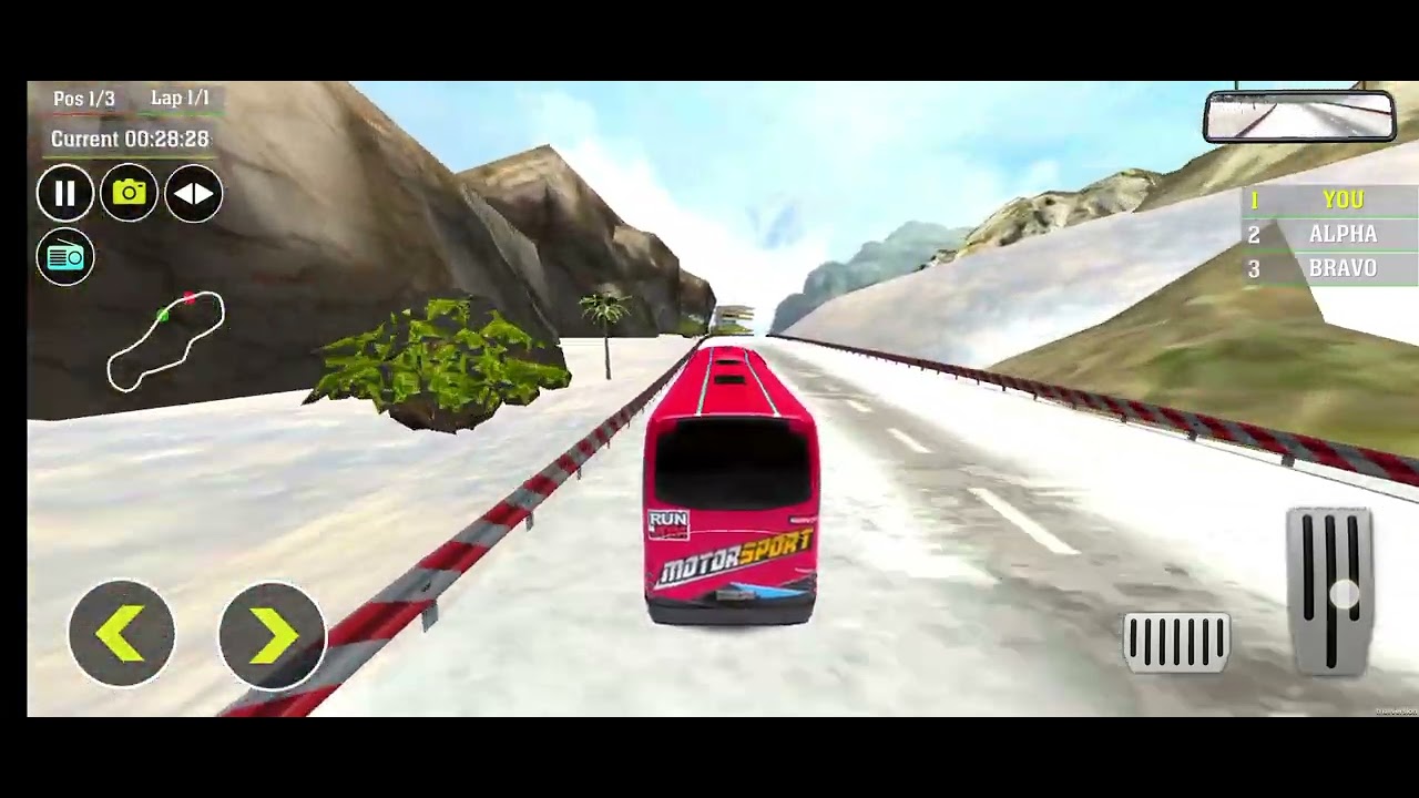 very good looking Bus simulator Indonesia best Road #viral - YouTube