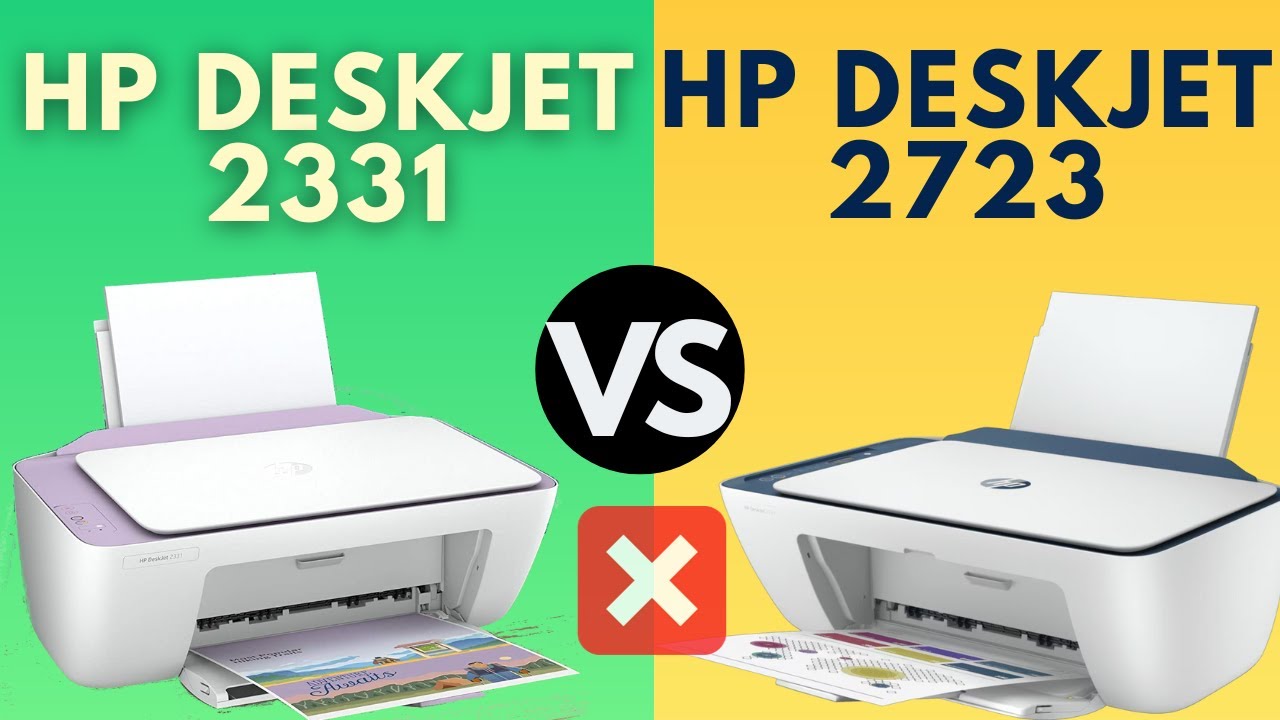 HP DeskJet 2331vs HP DeskJet 2723 Printer: Inkjet printer under 4000 ...