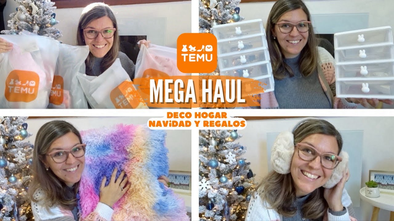 Mega HAUL TEMU Deco y Hogar NAVIDAD *Descuentos y Cupones* DECO, HOGAR ...