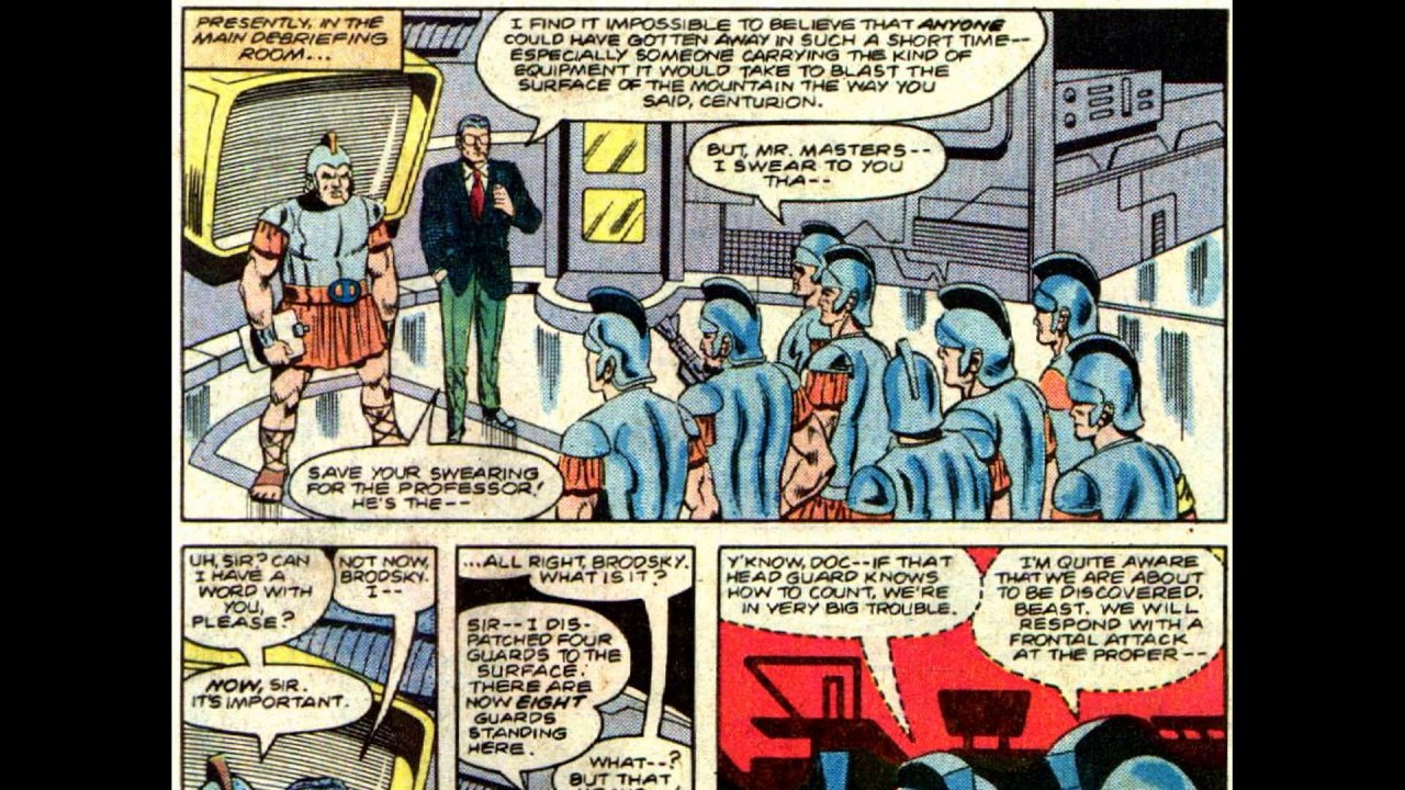 Captain America 268b Defenders 106 [comic book] - YouTube