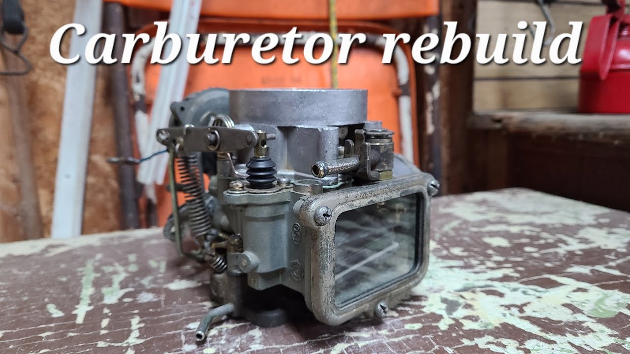 Rebuilding the Datsun's carburetor - YouTube