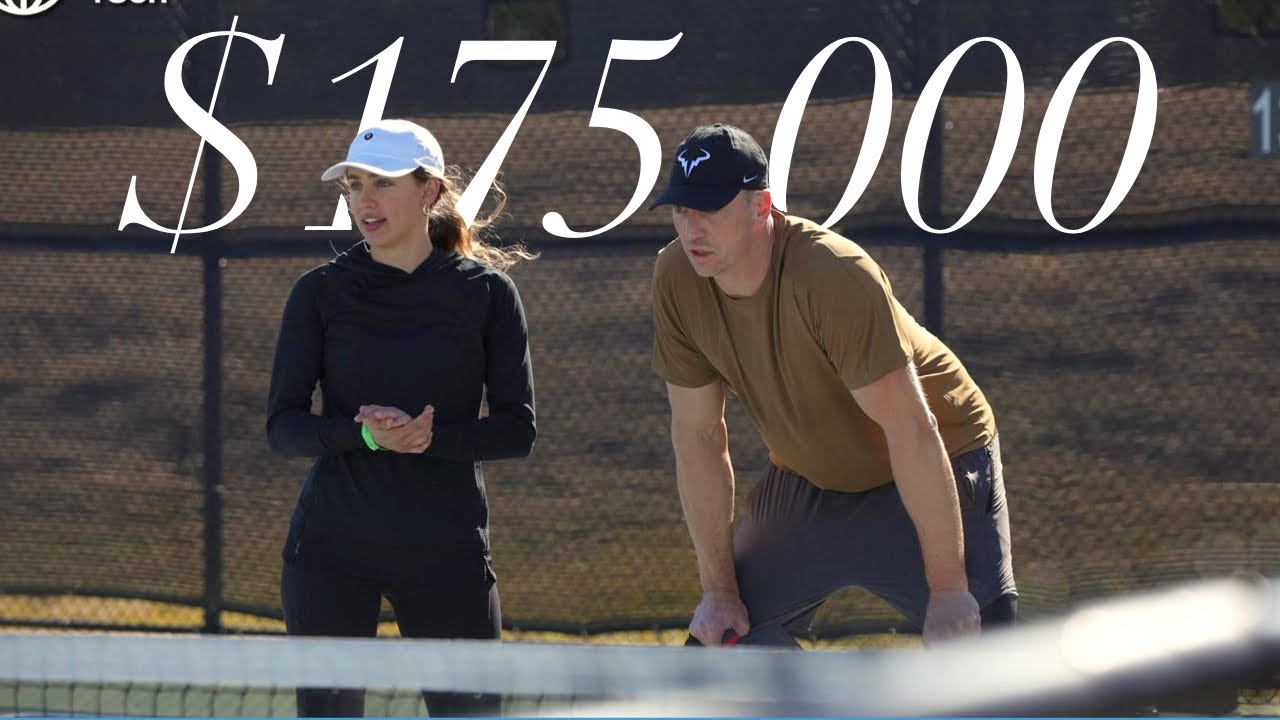 $175,000 pickleball tournament - YouTube